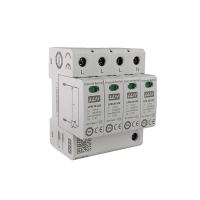 China Three Phase T2 SPD Home Surge Protector CE TUV 4P 320V 20KA 40KA for sale