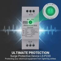 China Network Electrical Surge Protector SPD 48V 60V 5kA 10kA Type 2 3 SPD for sale
