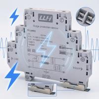 China Industrial Signal Surge Protection Device 5V 12V 24V 48V 2 Wire Line Line 10kV PLC Control for sale