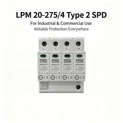 China Surge Protection Device | 275Vac Type 2 Three Phase Power SPD for sale
