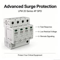 China Surge Protection Device | Industrial Three Phase Type 2 SPD For Automation Panels for sale