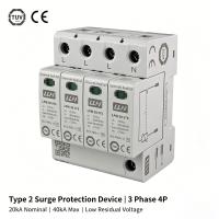 China Surge Protection Device | Industrial Three Phase Type 2 SPD For Automation Panels for sale