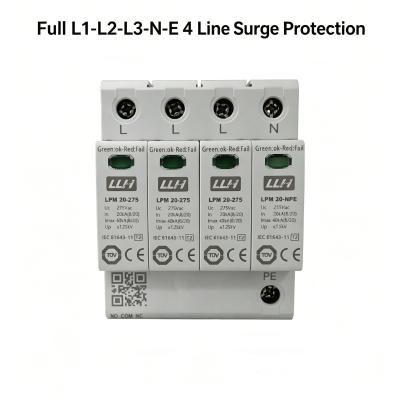 China Surge Protection Device | 40kA Max Discharge Type 2 Three Phase SPD for sale