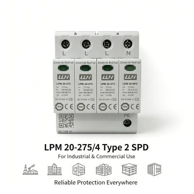 China Surge Protection Device | Three Phase SPD For PLC & Industrial Control Panels for sale