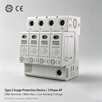 China Surge Protection Device | High Continuous Voltage 440Vac Three Phase Surge Arrester for sale