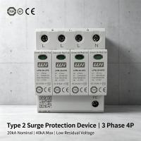 China Surge Protection Device | Three Phase Surge Arrester For Commercial Building Power Panels for sale