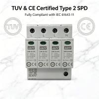 China Surge Protection Device | Three Phase SPD To Prevent Lightning Damage On Electrical Equipment for sale