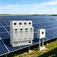 China Surge Protection Device | Three Phase Surge Arrester With Remote Signalling Monitoring Contacts for sale