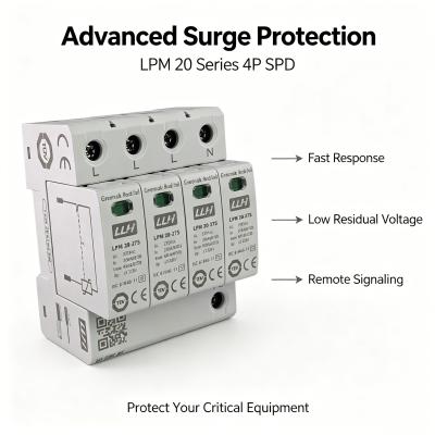 China Surge Protection Device | Pluggable Modular Three Phase SPD For Easy Maintenance for sale