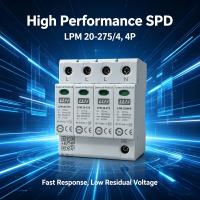 China Surge Protection Device | Three Phase SPD For EV Charging Station Auxiliary Power Cabinets for sale