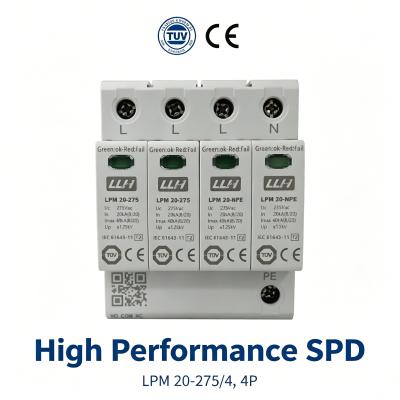 China Surge Protection Device | Multi Voltage Rating Three Phase Type 2 SPD For Global Mains Grids for sale