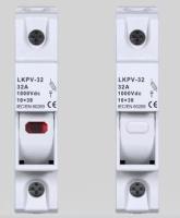 China 1000V DC PV Fuse Holder with Indicator Light 32A Overload Protection for Solar Power System for sale