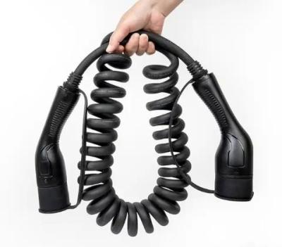 China OEM / ODM Type 2 EV Charging Extension Cable Portable 16A 3 Phase for sale