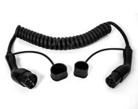 China Wallbox EV Charger Extension Cord 3 Phases PVC Type 2 Charge Cable for sale