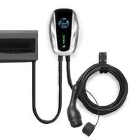 China Fast EV Charger Wall Mount IP54 32 Amp EV Charger Level 2 Wallbox for sale