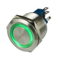 China Illuminated Latching Push Button Switch for sale