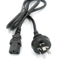 China OEM Australian AC Power Cords PVC Insulated 0.75mm SAA Extension Cable for sale