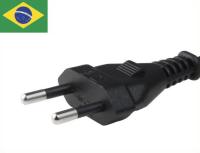 China Customized Brazil Power Cable 1.5m / 1.8m / 2m AC Power Cord Cable for sale