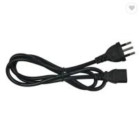 China Customized Brazil Power Cable 1.5m / 1.8m / 2m AC Power Cord Cable for sale