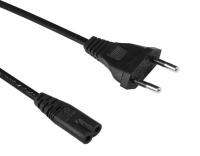 China Black America Power Cord 1.5M 3 Pin Computer Laptop Power Cord Cable for sale