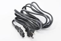 China Black America Power Cord 1.5M 3 Pin Computer Laptop Power Cord Cable for sale