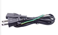 China 6ft International Power Cords 125V 2 Pin Japanese Power Cords for sale