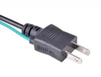 China 6ft International Power Cords 125V 2 Pin Japanese Power Cords for sale