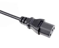 China 6ft International Power Cords 125V 2 Pin Japanese Power Cords for sale