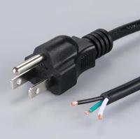 China 300V Japan AC Power Cords Three Plug 3 Cores Extension Power Cable 18 Awg for sale