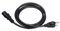 China IEC US Power Cords Waterproof 250V 3 Pin Computer Ac Power Cable for sale