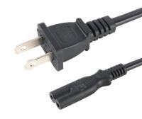 China Type NEMA 5-15P US Standard Power Cord PVC 3 Pin Power Supply Cord for sale