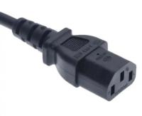 China Plug European AC Power Cords 250V Lightweight Straight IEC C13 Power Cords for sale