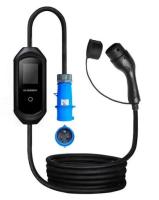 China Type 2 1p 32a 7kw 3p 16a 11kw 32a 22kw Wallbox Fast Electric Charging Car Ev Charger Station for sale