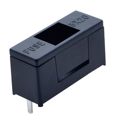 China Electrical Panel Mount Fuse Holders Circuit Breaker PBT 5x20mm for sale