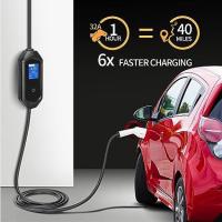 China 32 Amp 240V Portable EV Charger Solutions J1772 Hybrid Vehicles for sale