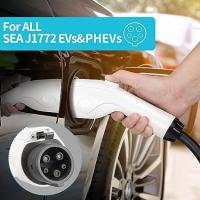 China 32 Amp 240V Portable EV Charger Solutions J1772 Hybrid Vehicles for sale
