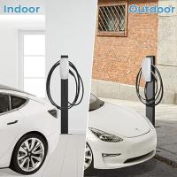 China Factory Wholesale EV Charger Steel Pillar Stand Floor-mounted Charging Stations Stand Column for sale