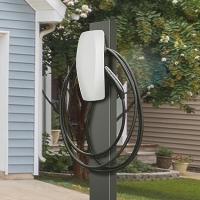 China Factory Wholesale EV Charger Steel Pillar Stand Floor-mounted Charging Stations Stand Column for sale
