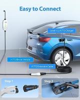 China Powerful Extension Cord EV Charger Ip55 J1772 Extension Cable for sale