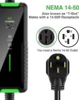 China 3.5KW 7KW EV Charger Wallbox Portable Level 1 EV Charger 32 Amp Wall Mount for sale