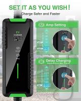 China 3.5KW 7KW EV Charger Wallbox Portable Level 1 EV Charger 32 Amp Wall Mount for sale