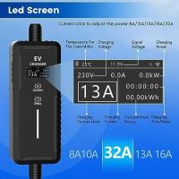 China 3.5KW 16A 7KW 32A Home Application Connector Car Electric Charger Type 2 Ac Ev Portable Charger for sale