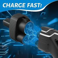 China CCS1 EV Charger Adapters 250KW DC IP67 Protection Level Fit For Tesla for sale