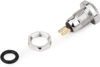China 250V Illuminated Latching Push Button Switch / 8mm Metal Push Button Switch for sale