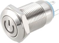 China 16mm Metal Push Button Switches 5 Pin Metal Push Button Switch for sale