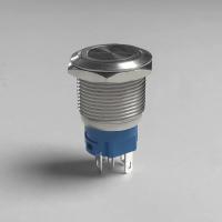 China 19mm Latching Metal Push Button Switches On Off Illuminated Dot Light for sale