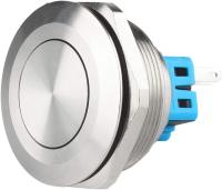 China Power On Off Metal Push Button Switches 30mm Illuminated Ring Type LED for sale