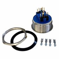 China 40mm Momentary 	Metal Push Button Switches Large On Off Latching Function for sale