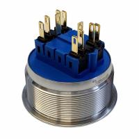 China 40mm Momentary 	Metal Push Button Switches Large On Off Latching Function for sale