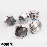 China 40mm Momentary 	Metal Push Button Switches Large On Off Latching Function for sale